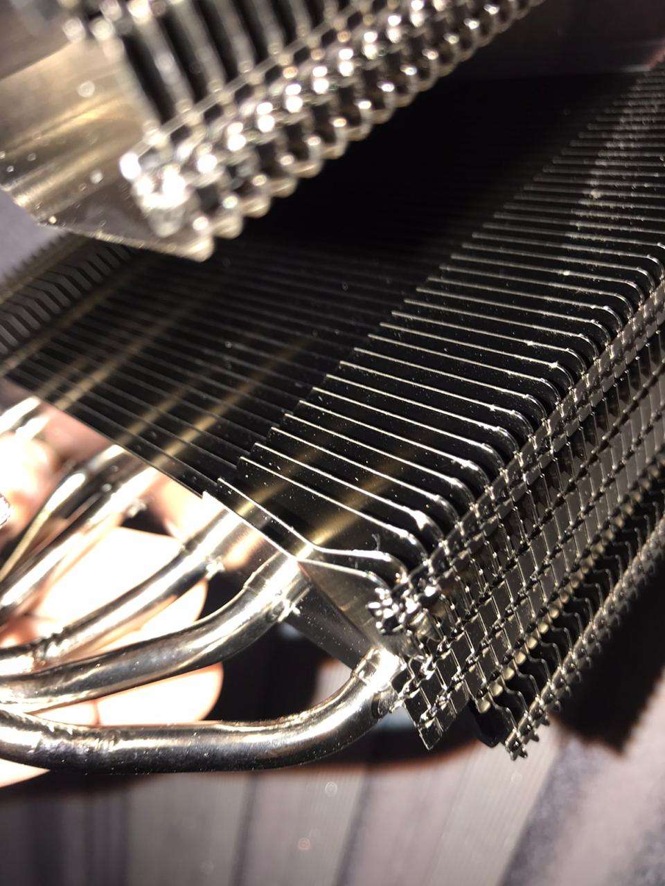 Are bent cpu cooler fins too bad? (photos) DEEPCOOL ASSASSIN III : r ...